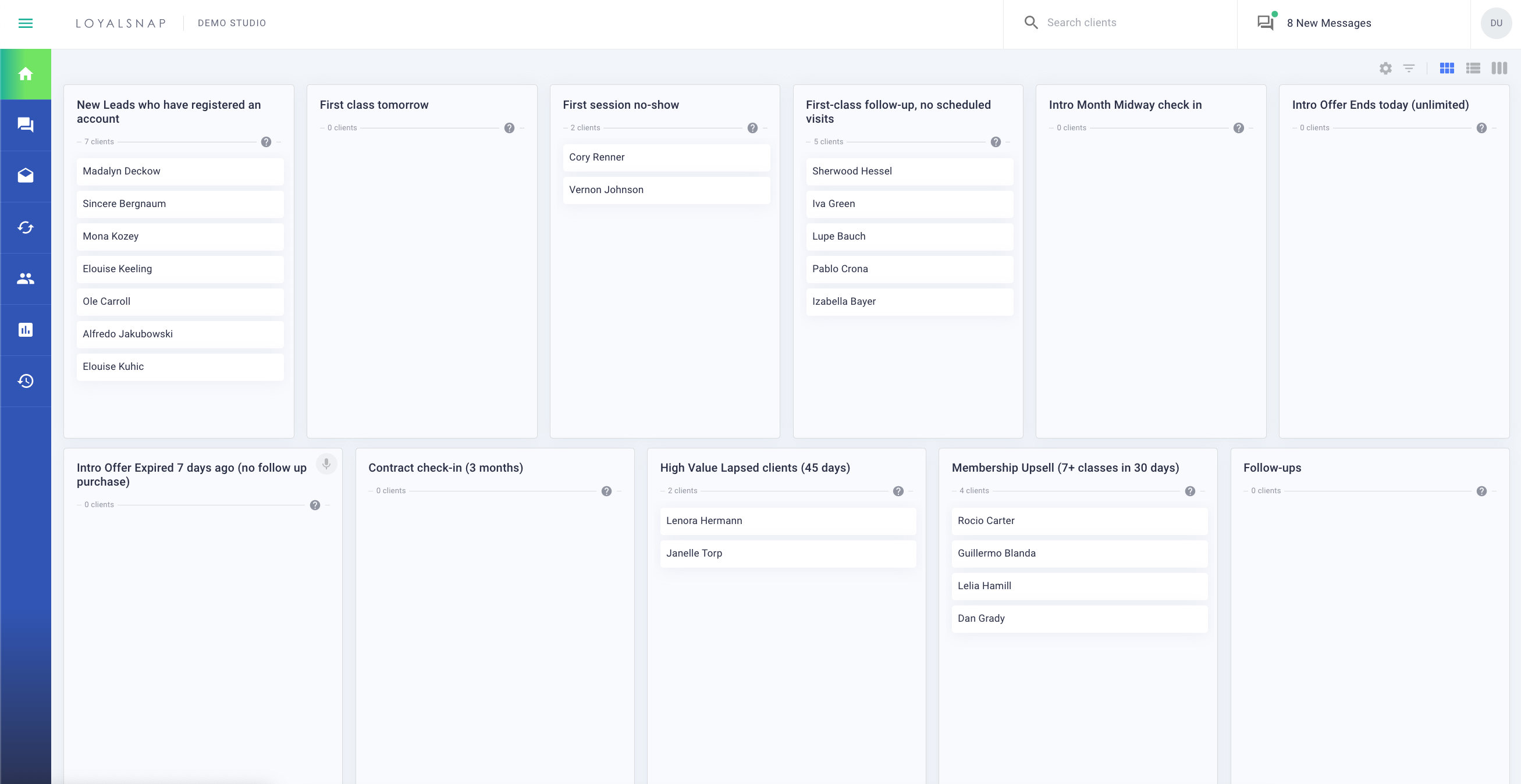 Client Management Dashboard Overview – Help Center