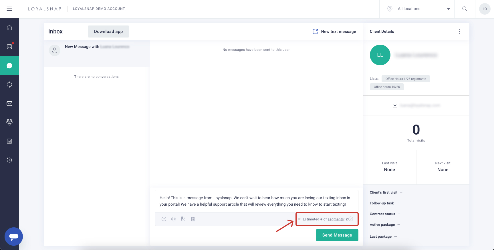 Texting Inbox and Sending a Text – Help Center