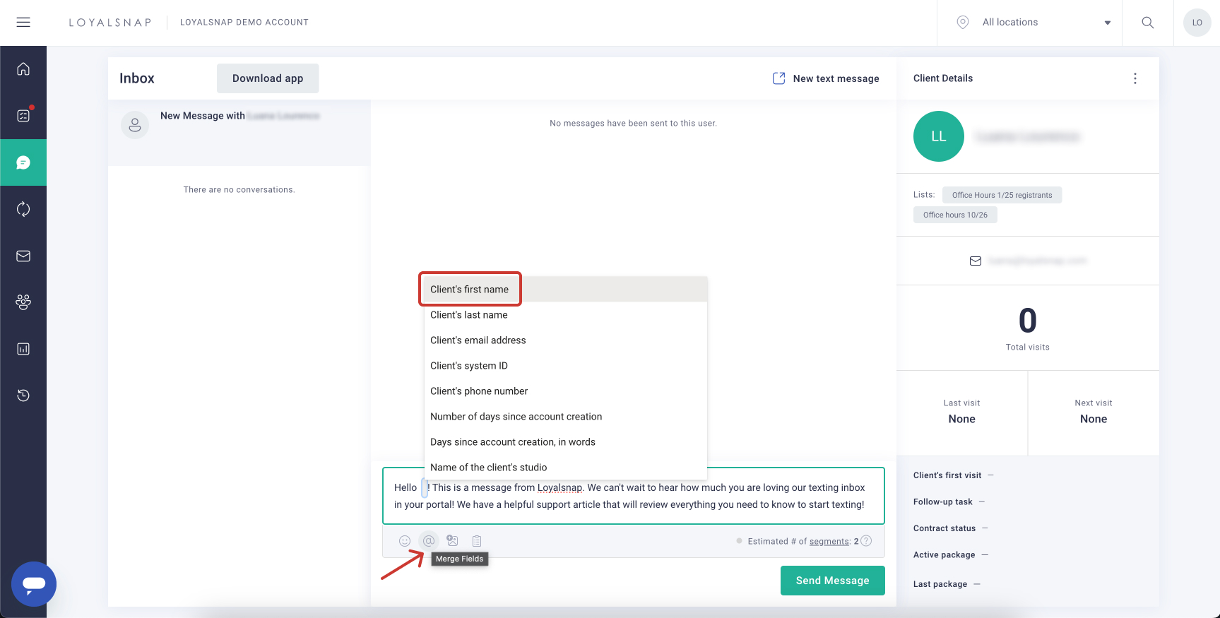 Texting Inbox and Sending a Text – Help Center