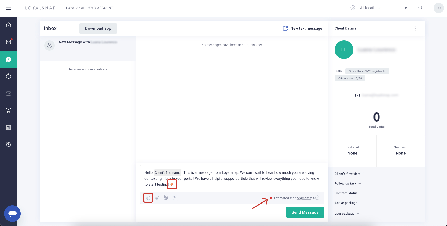 Texting Inbox and Sending a Text – Help Center