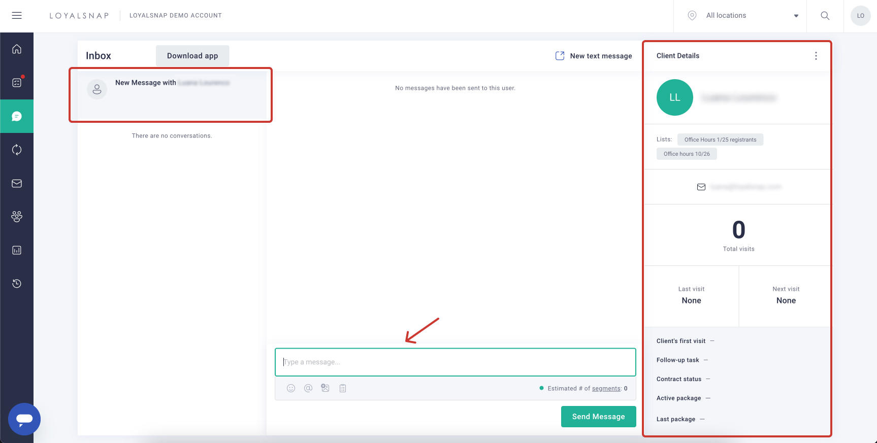 Texting Inbox and Sending a Text – Help Center